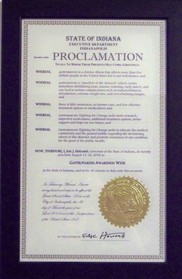 Awareness Proclomations | Association of Gastrointestinal Motility ...